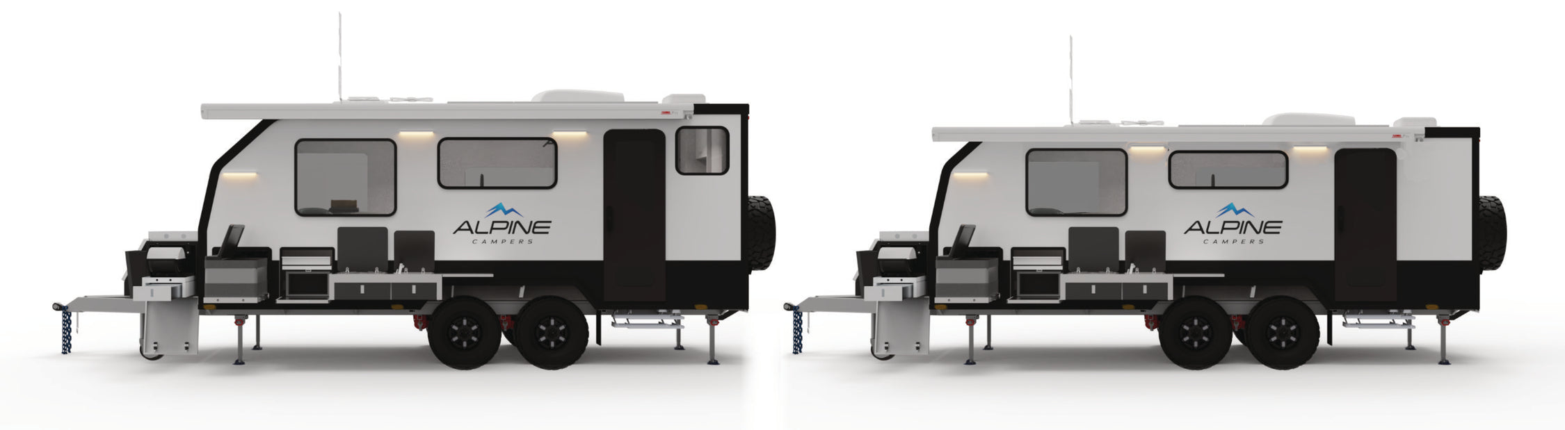 Alpine New Tandem Models – Alpine Campers