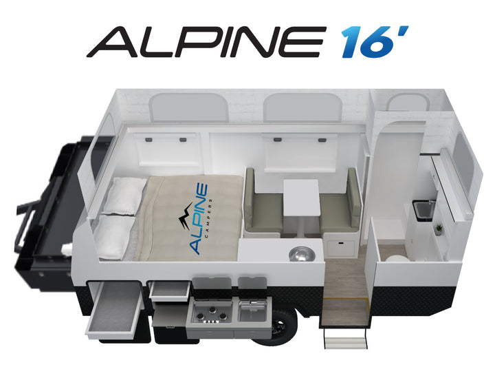 Off-Road Hybrid Camper Range – Alpine Campers